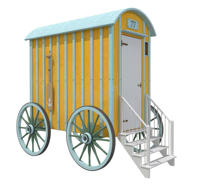 Bathing Machine - a Popular Device for Bathing in the Sea in the 18th ...