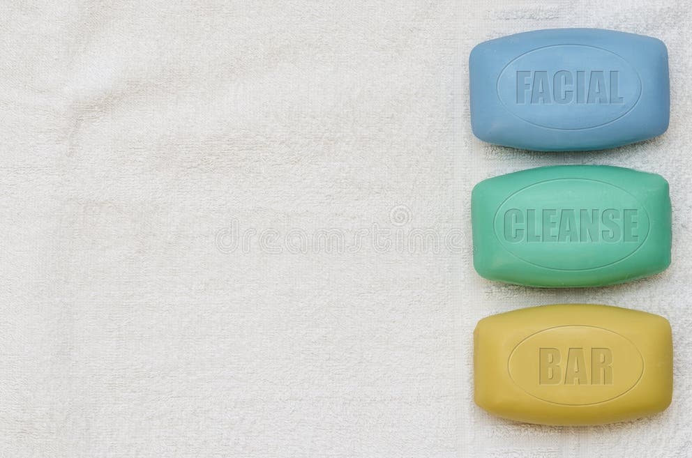 Bathing Set 03-Labeled Soaps Stock Image - Image of hygiene, herbal ...