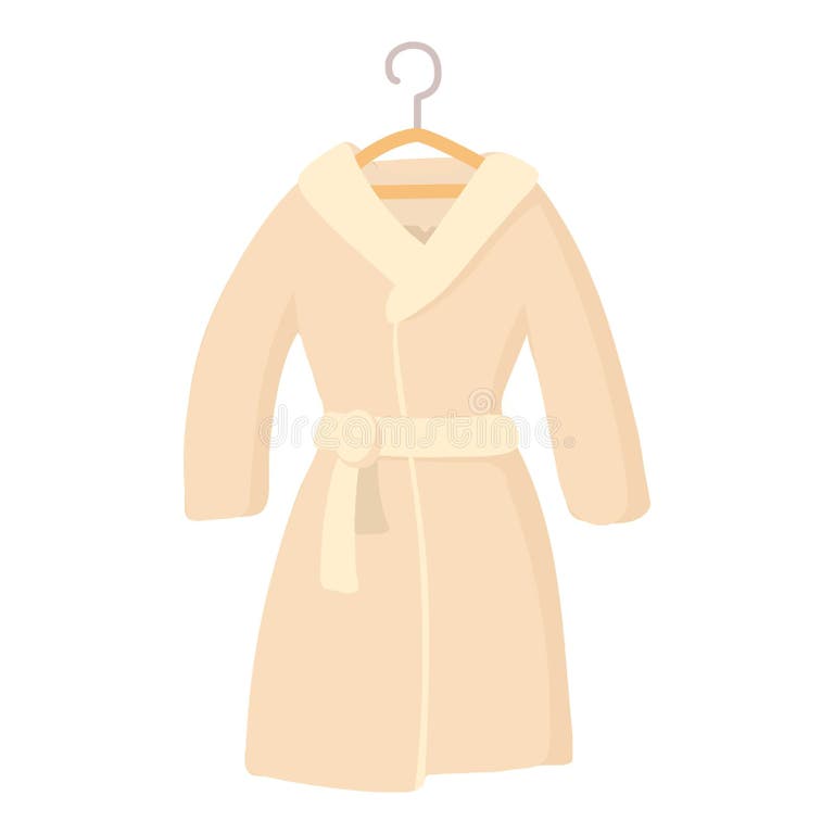 Bathrobe Icon, Cartoon Style Stock Vector - Illustration of healthy ...