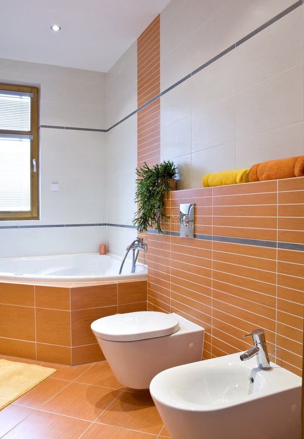 Bathroom stock photo. Image of bath, flat, wash, design - 15367870