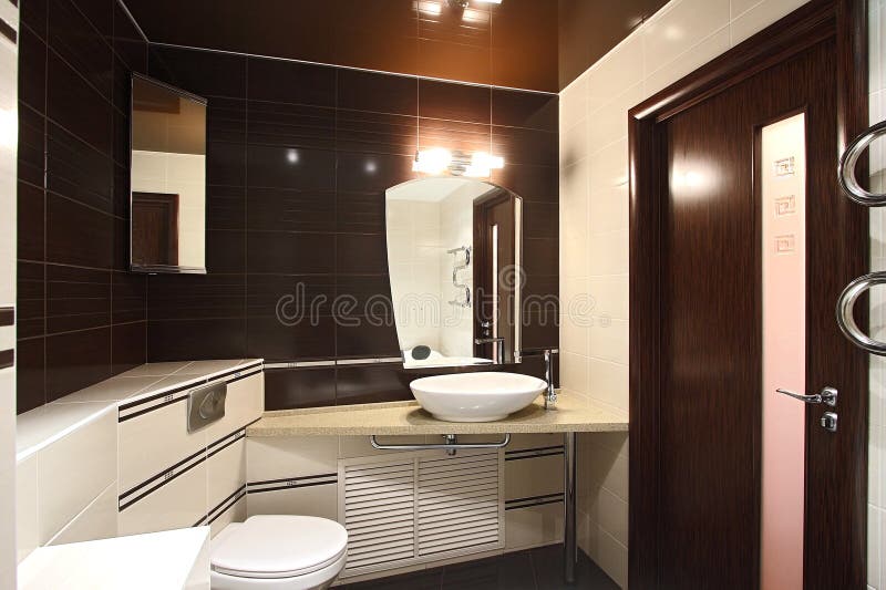 Bathroom stock photo. Image of inside, bathroom, contemporary - 14776500