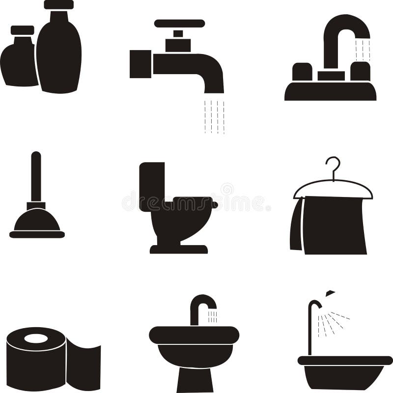 Amenities Icon. Simple Element Illustration. Isolated Trendy Filled ...