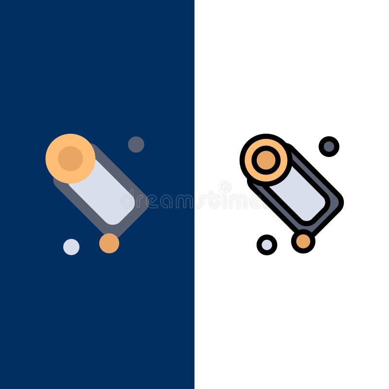 Bathroom, Bath, Cleaning, Soap Icons. Flat and Line Filled Icon Set ...