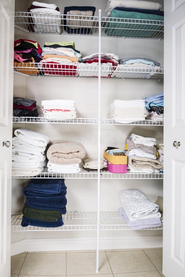 Bathroom Closet stock photo. Image of lifestyle, clothing - 26292642