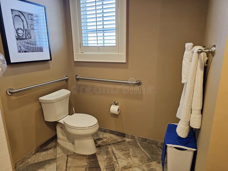 Bathroom and Commode! stock photo. Image of home, apartment - 281962288