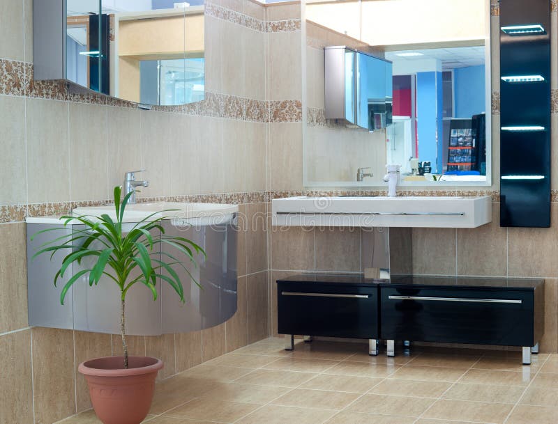 Bathroom equipment store stock photo. Image of sanitation - 24338194