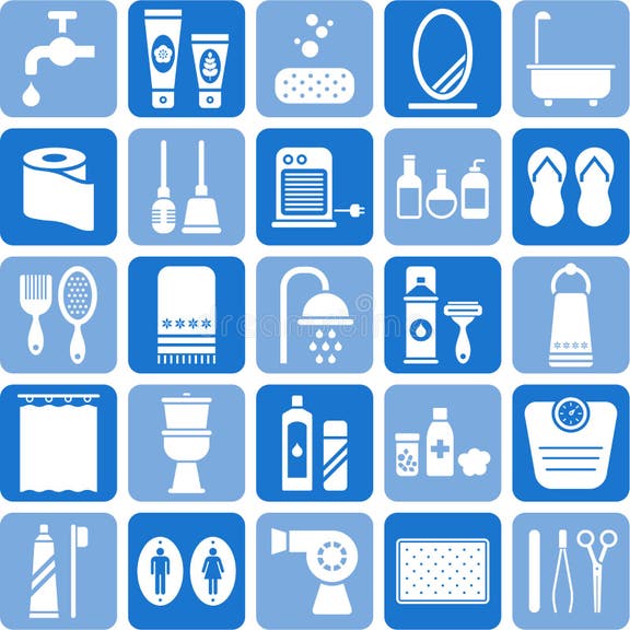 Bathroom Cleaning Icons Stock Illustrations – 4,700 Bathroom Cleaning ...
