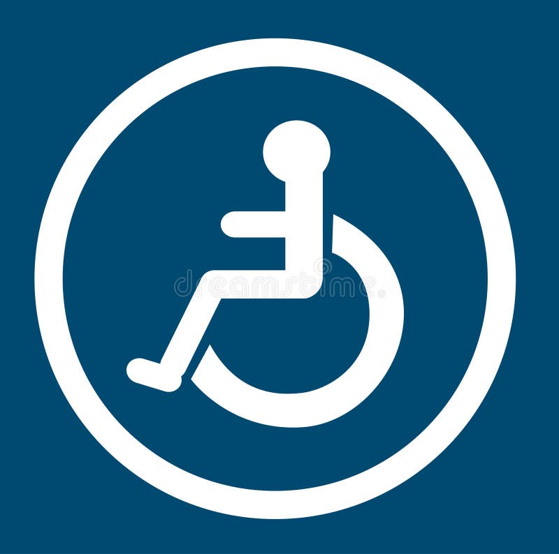 Disable Signs Stock Illustrations – 696 Disable Signs Stock ...