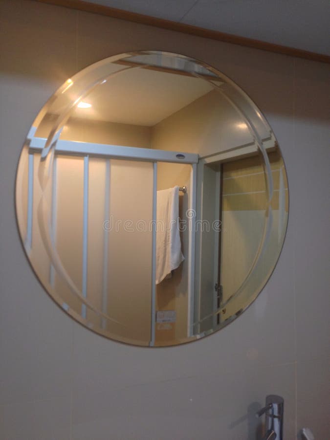 Bathroom Reflections stock photo. Image of mirror, reflection - 43193834