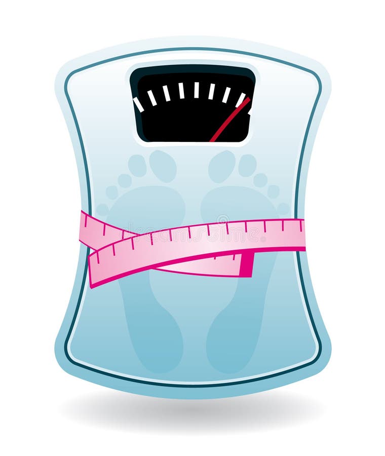 Bathroom Scale Stock Vector Illustration Of Design Loss 8906114