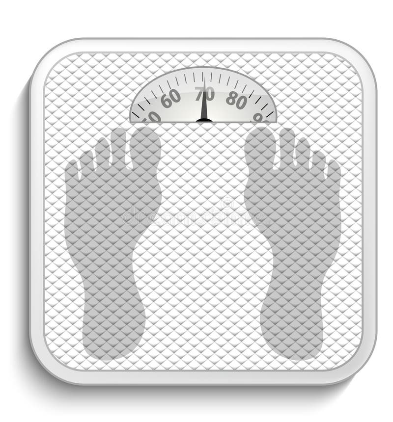 Pink Scale Stock Vector Illustration Of Obesity Bathroom 21961635