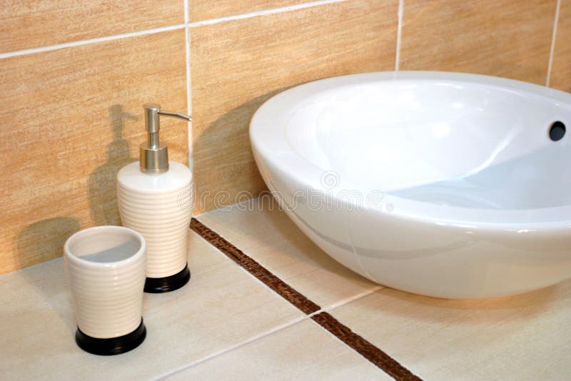 Bathroom sink stock image. Image of executive, house - 11389005