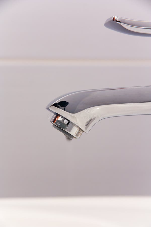 Bathroom tab stock photo. Image of clean, chrome, chic - 39804178