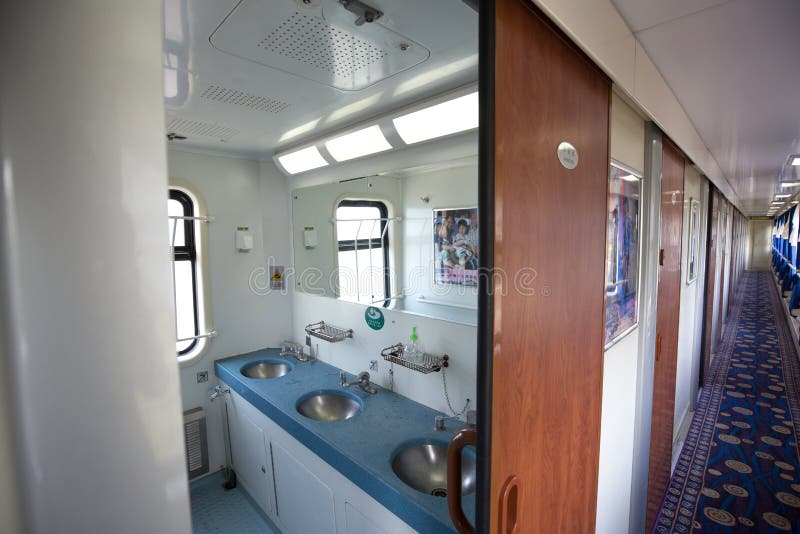 Train bathroom stock image. Image of bathroom, toilet - 27485763