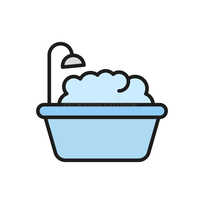 Bathroom Icon Vector Basic Design Simple Stock Illustrations – 839 ...