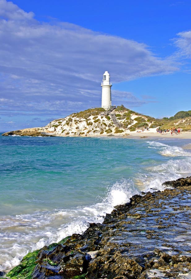 The Bathurst Lighthouse stock image. Image of ocean, cliff - 4940167