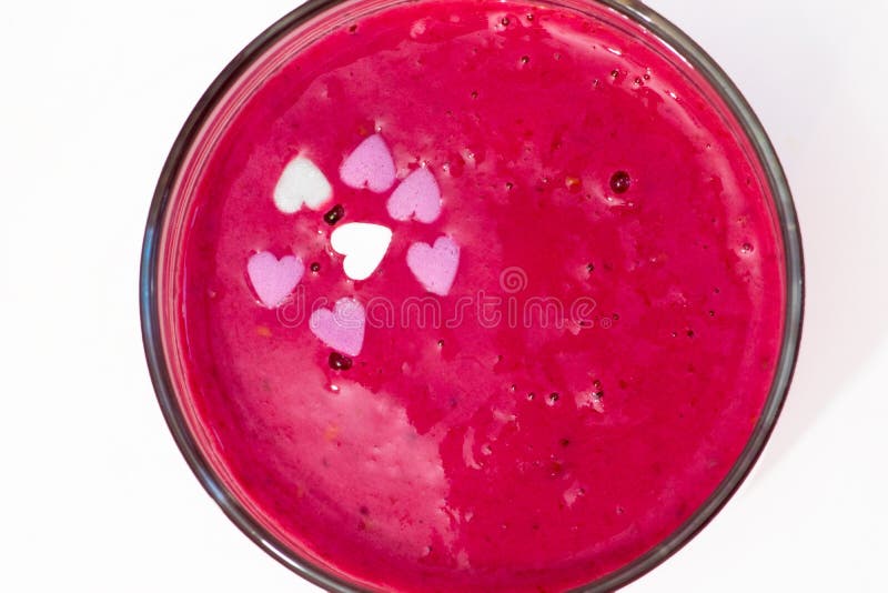 Batido De Fruta Delicioso Com Mel Foto de Stock - Imagem de vegetariano ...