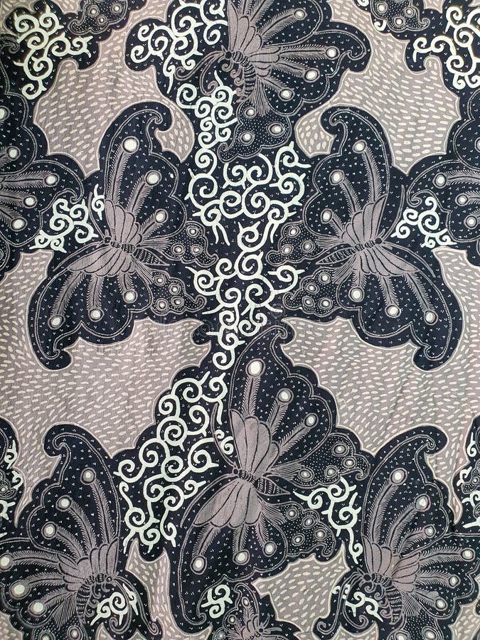 Batik with Abstract Patterns. Batik is a Beautiful Work of Art from ...