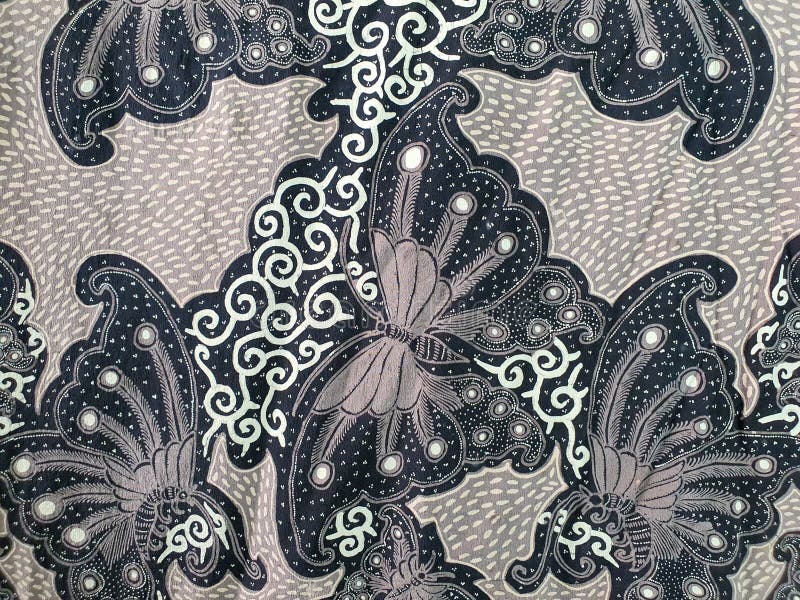 Batik with Abstract Patterns. Batik is a Beautiful Work of Art from ...