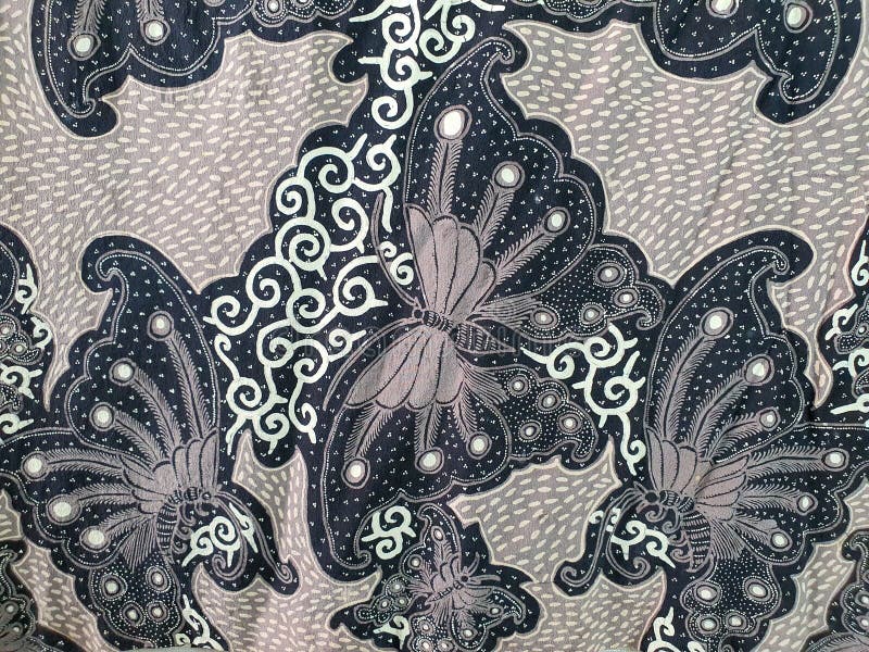 Batik with Abstract Patterns. Batik is a Beautiful Work of Art from ...