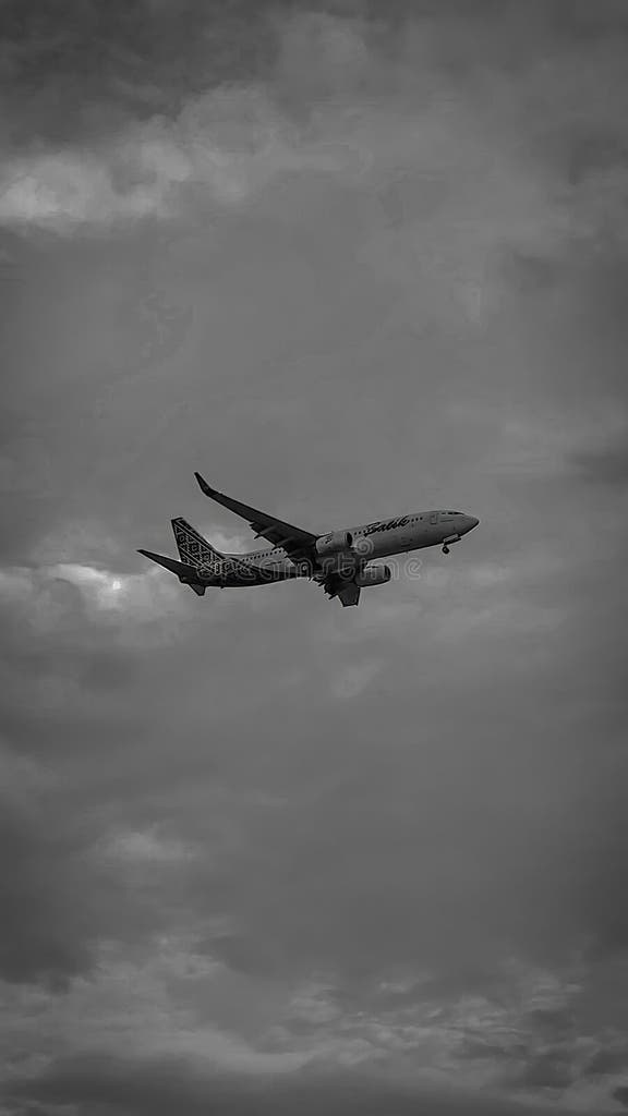Batik airplane editorial stock photo. Image of batik - 262285288