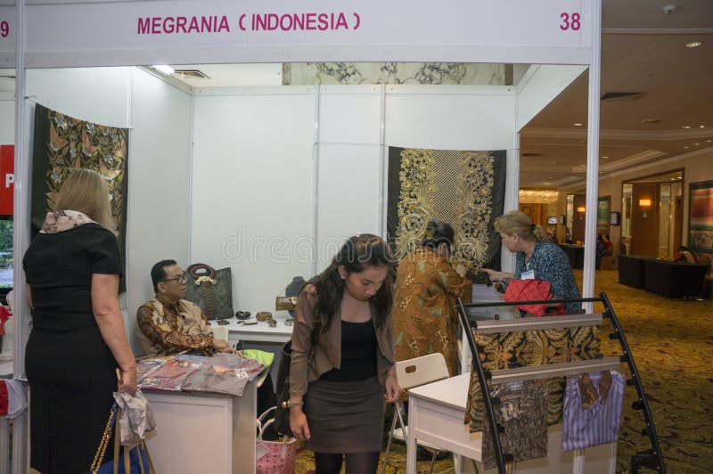 Batik booth editorial photo. Image of editorial, asia - 38130951