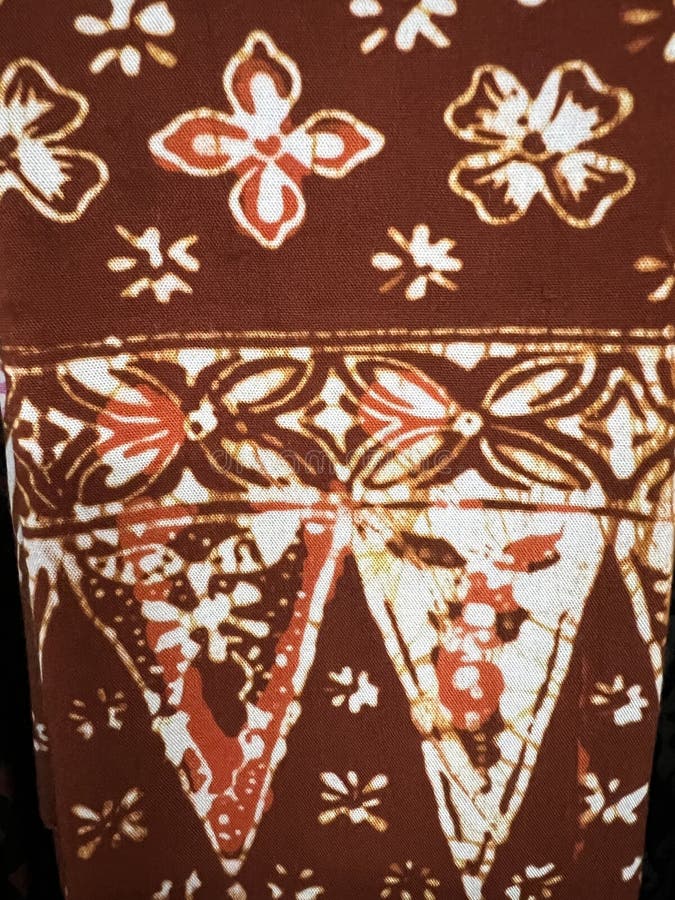 Beautiful Original Indonesian Batik Cloth with Abstract Texture Stock Image - Image of asian ...