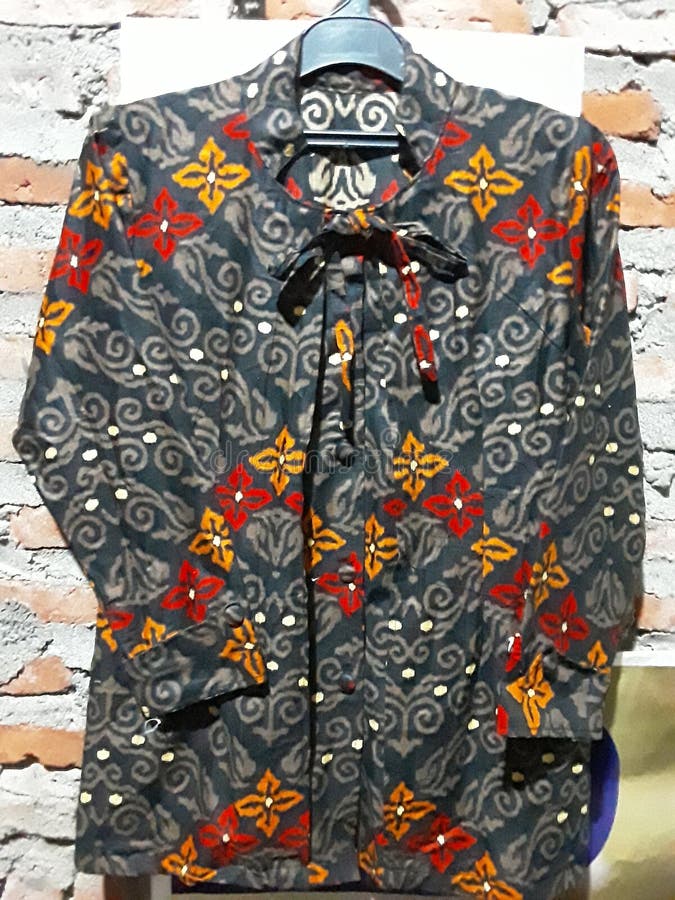 Batik clothes stock image. Image of spring, textile - 267136549