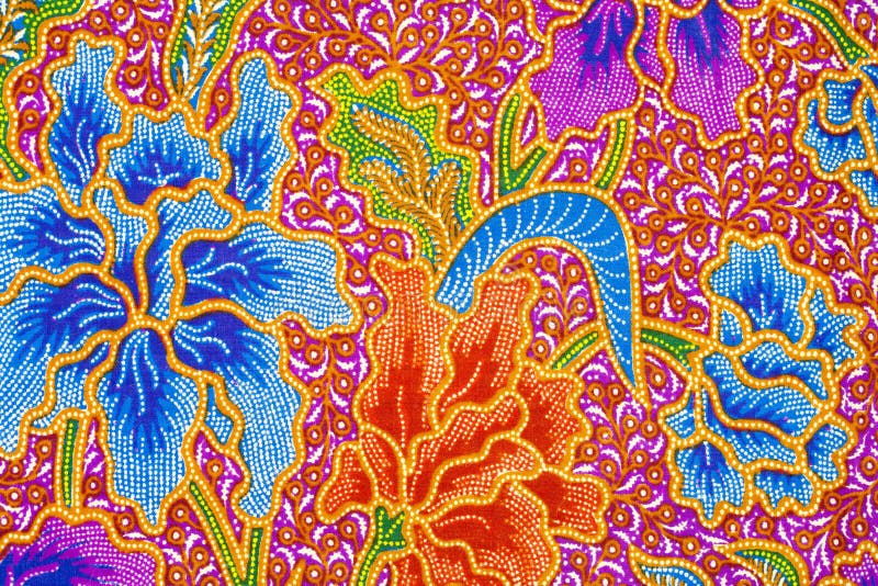 Batik Design Stock Photo - Image: 16843760