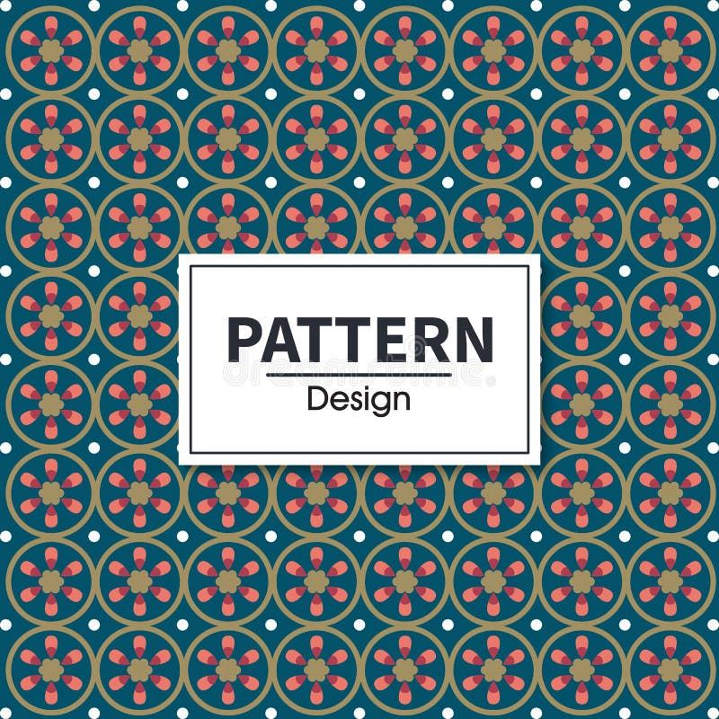 3 Color Design for Multi Fabric Printing Use Stock Illustration ...