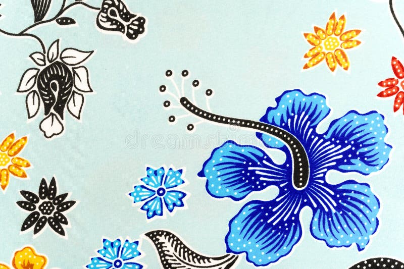 Batik Design Motif and Pattern. Traditional Indonesian Fabric Stock ...
