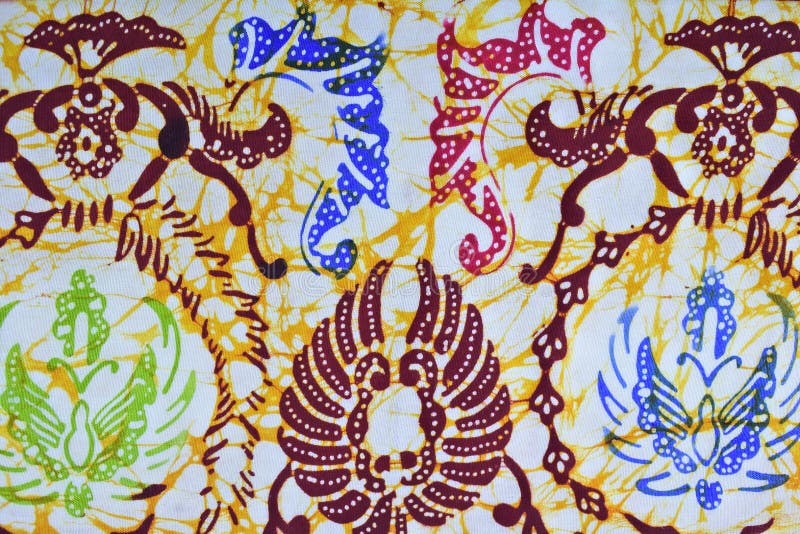 Batik fabric pattern stock photo. Image of pattern, clothing - 113777038