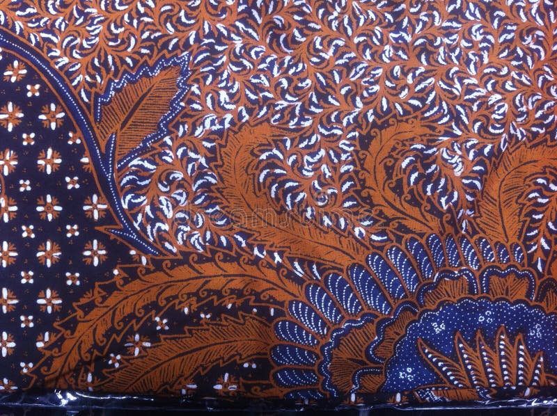 Batik, Indonesia Traditional Fabric Stock Image - Image of design ...