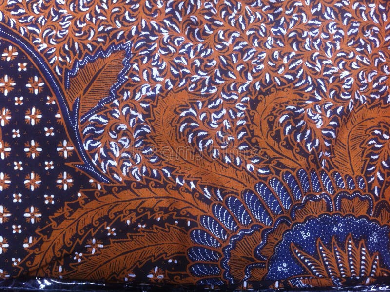 Batik, Indonesia Traditional Fabric Stock Photo - Image of beautiful ...