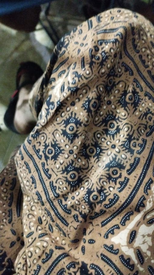 The Batik is Javanese Traditional Textile Stock Image - Image of ...