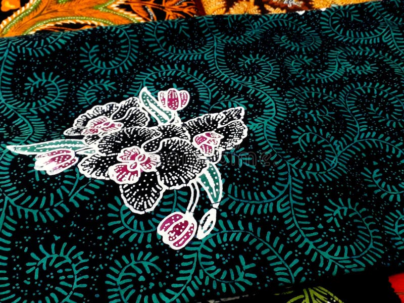 Batik, Kain Khas Indonesia Yang Sudah Mendunia Stock Image - Image of ...
