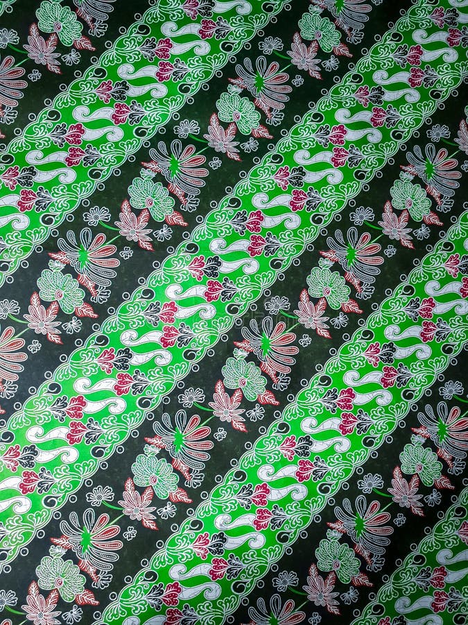 Batik Motive Wrapping Paper from Indonesia Stock Image - Image of ...