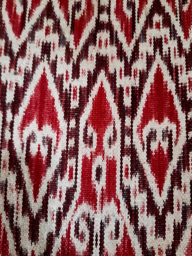 Batik Pattern from Borneo, Indonesia. Stock Image - Image of design ...