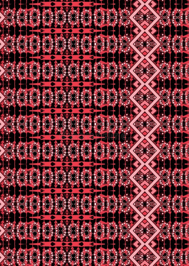 Batik pattern culture stock illustration. Illustration of orange ...