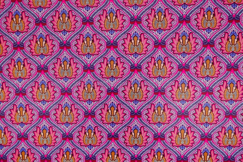 Batik Pattern in Black and White, Indonesian Traditional Cloth Stock ...