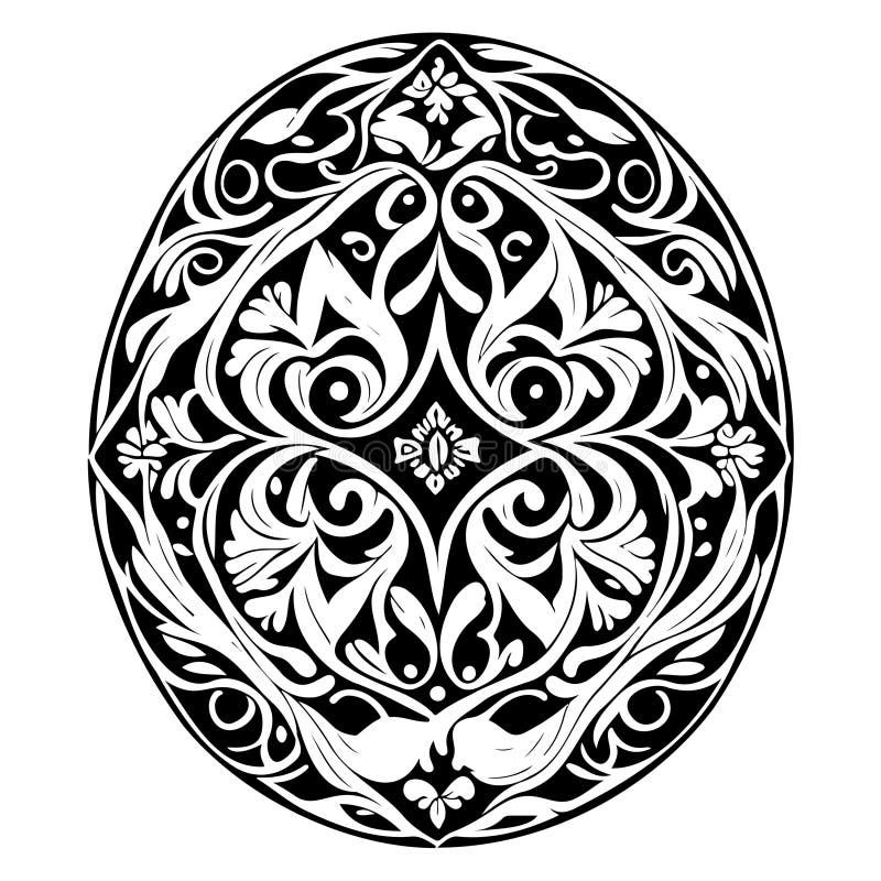 Batik Pattern Ornament Design Element Illustration Stock Vector ...