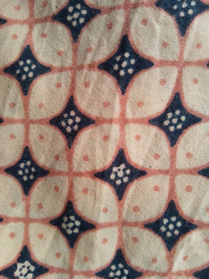 Batik Patterned Cloth from Indonesia Stock Photo - Image of symmetry ...