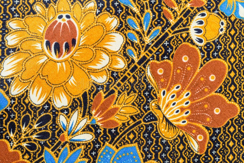 Batik Sarong Pattern Background in Thailand, Traditional Batik Sarong ...