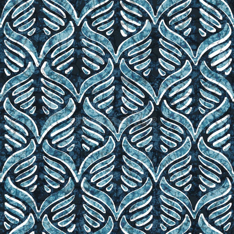 Native Batik Seamless Watercolor Artistic Boho Style Colorful Square ...