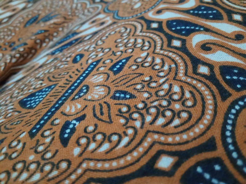 Indonesian Batik, the One of Culture from Jawa Stock Image - Image of ...