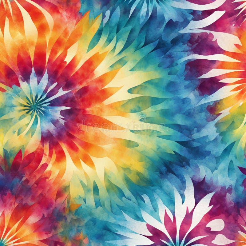 Batik Texture Background. Abstract Colourful Tie Dye Textile Texture ...