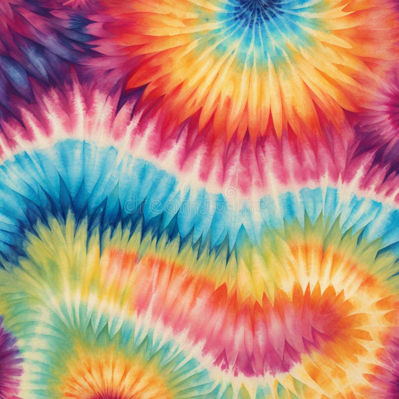 Batik Texture Background. Abstract Colourful Tie Dye Textile Texture ...