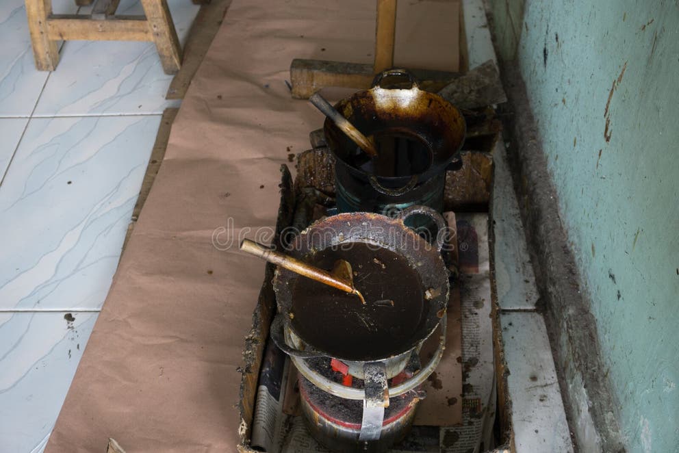 Batik tools stock image. Image of pattern, tools, jogjakarta - 95687741