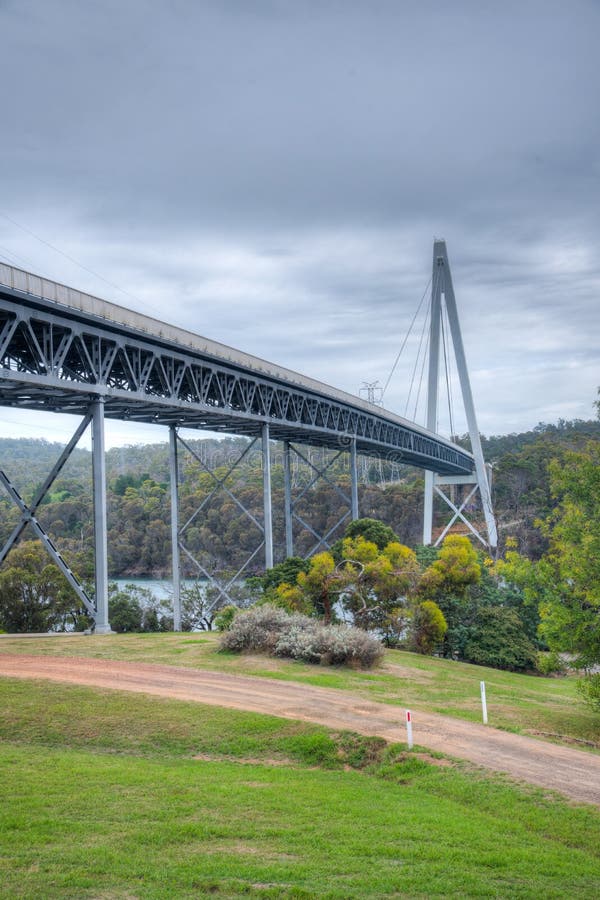 Batman Bridge in Tasmania, Australia Stock Image - Image of historic ...
