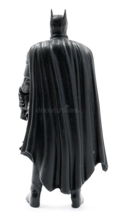 Batman figure - back view editorial photography. Image of auto - 254084272
